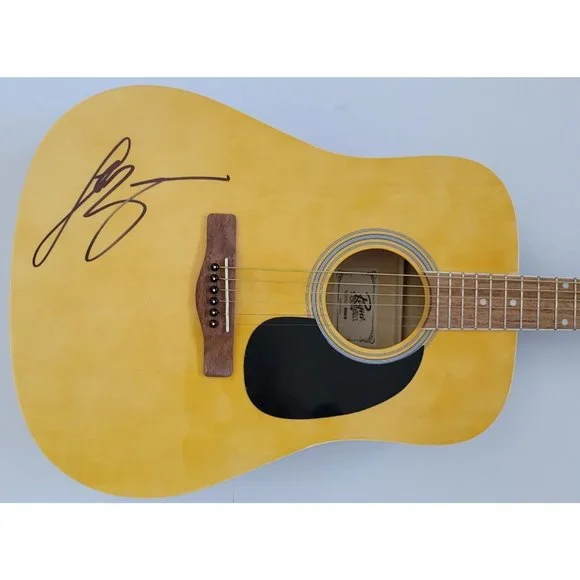 Other | Luke Bryan Country Music Star Signed Acoustic Guitar Coa Exact ...